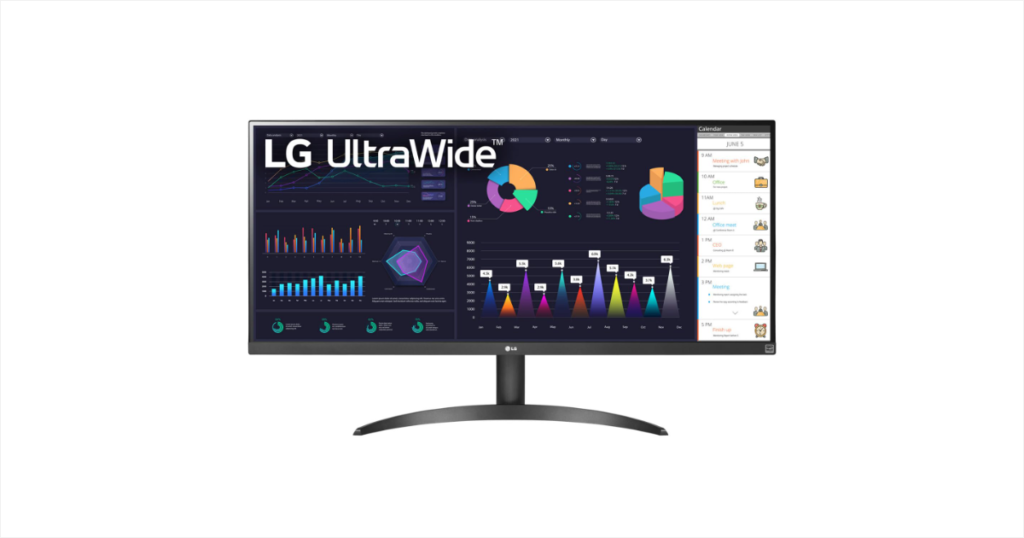 LG 34WQ500-B.ATR 34 Inch 21:9 UltraWide Full HD IPS Monitor Launched in ...